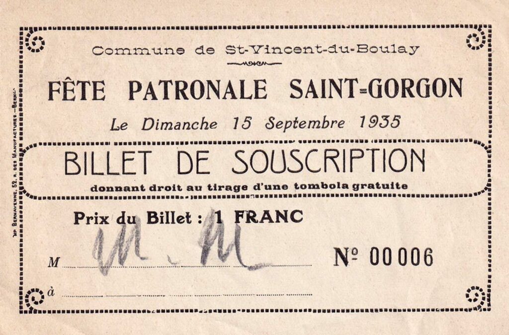 St-Vincent-du-Boulay – Y avait ça chez mémé